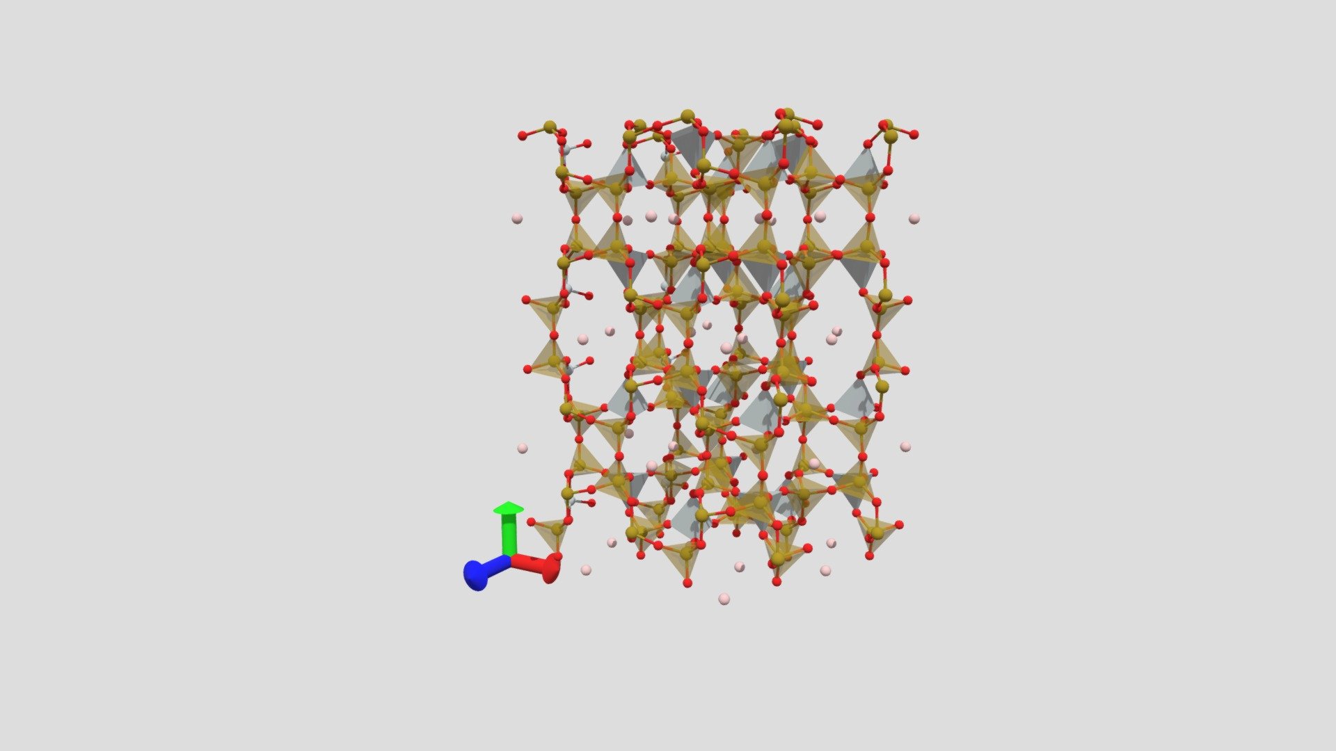 Orthoclase (K- feldspar) Supercell - Download Free 3D model by Jason D ...