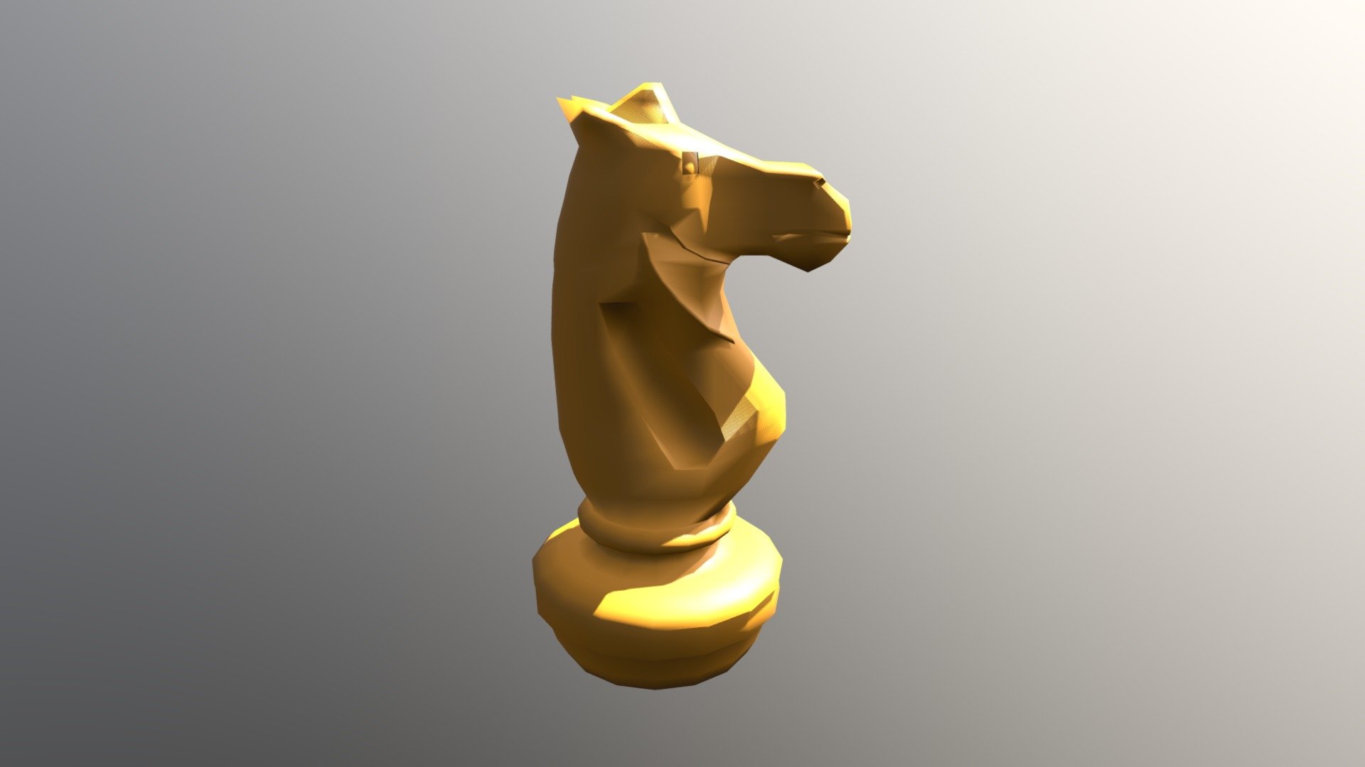Chess Knight - 3D model by TheLightOI [f8d5ae1] - Sketchfab