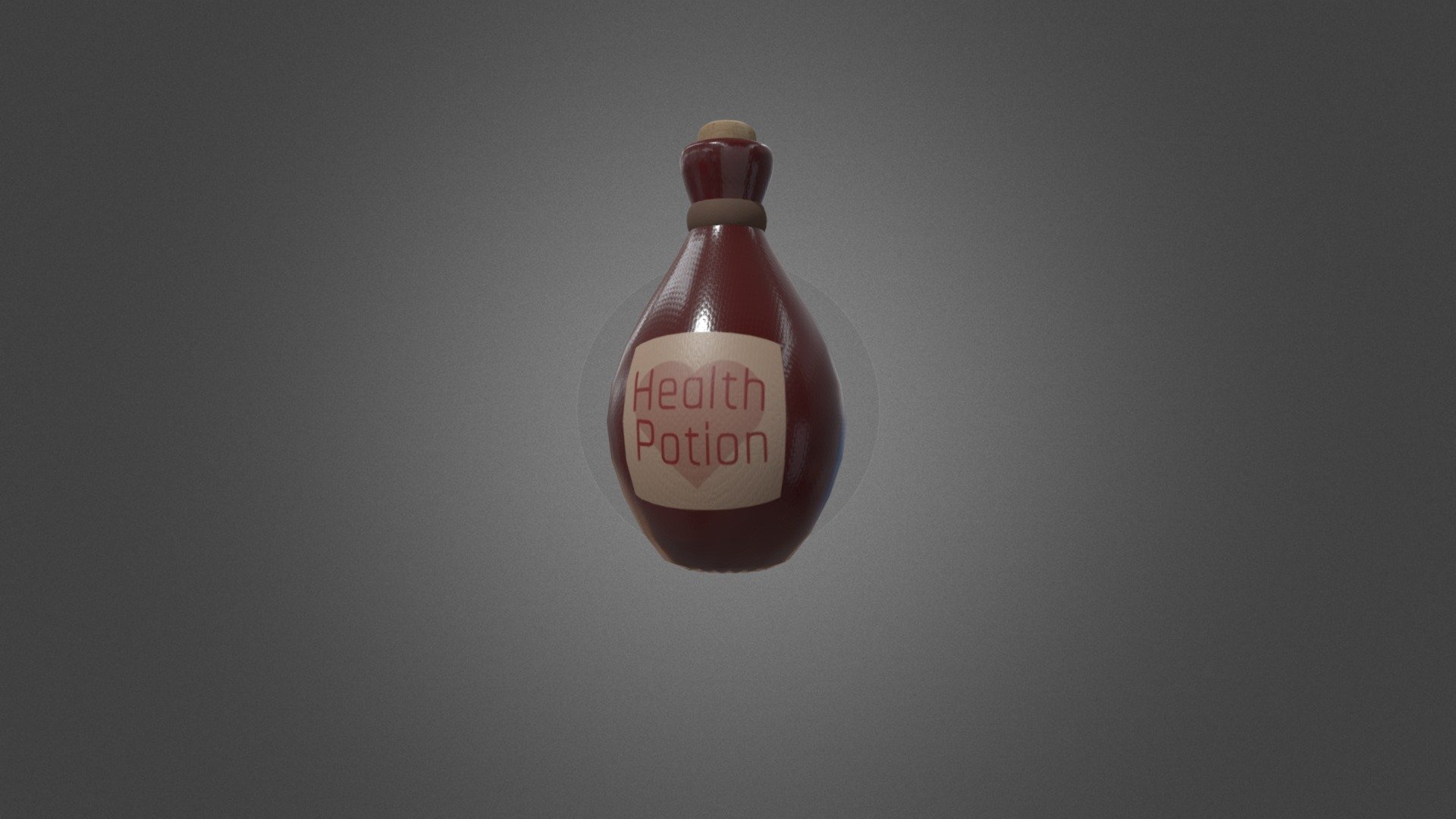 Health Potion - Download Free 3D model by DJHaski [f8d757b] - Sketchfab
