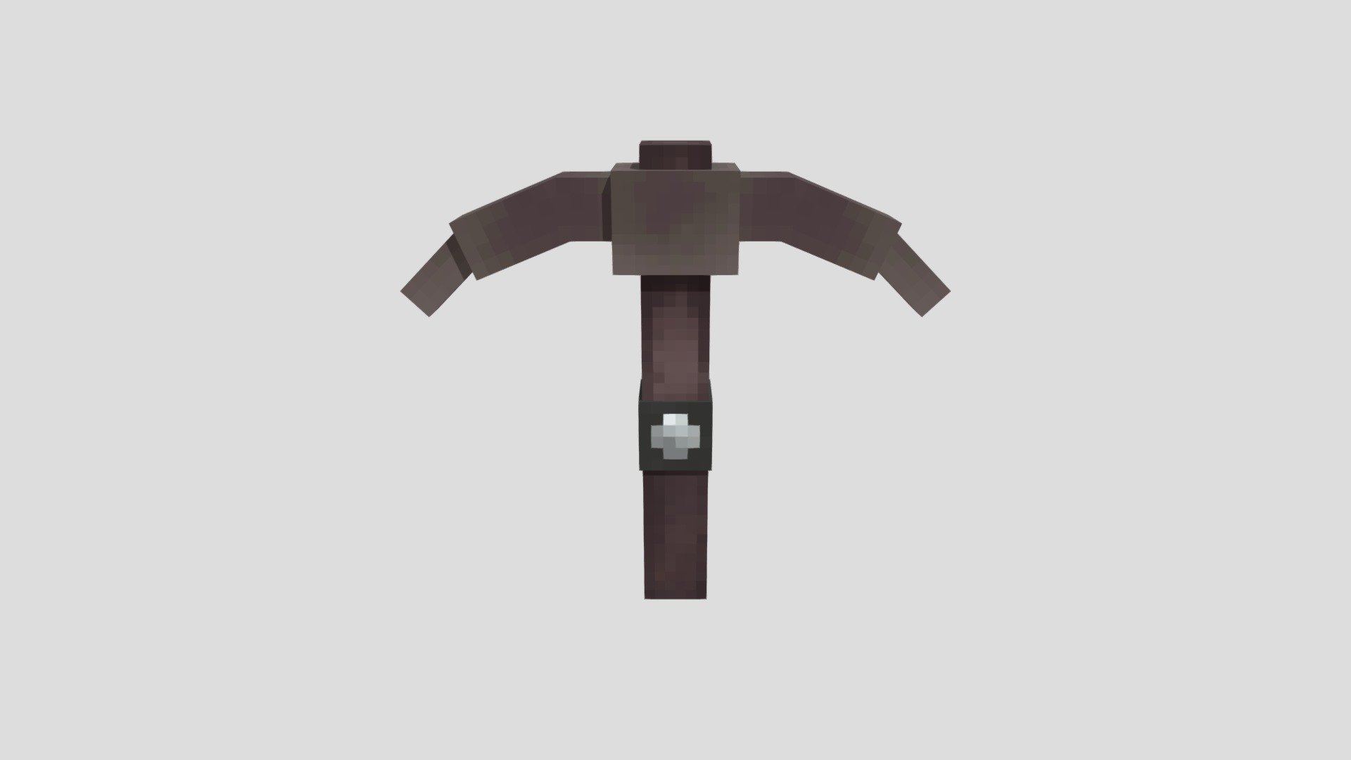 Netherite Pick - 3D model by camerondudeck [f8d7642] - Sketchfab
