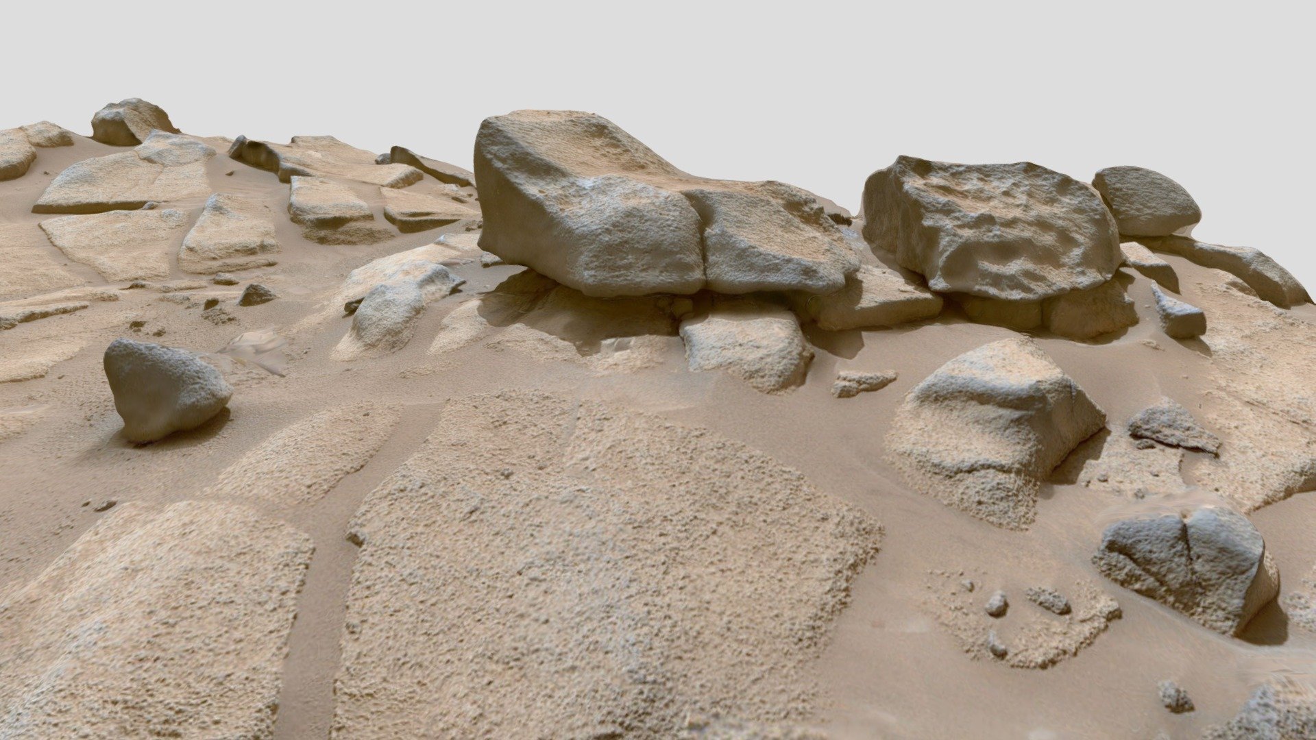 M2020 ZCAM -- Quailing, sol 1034 - 3D model by Mastcam-Z [f8d7978 ...