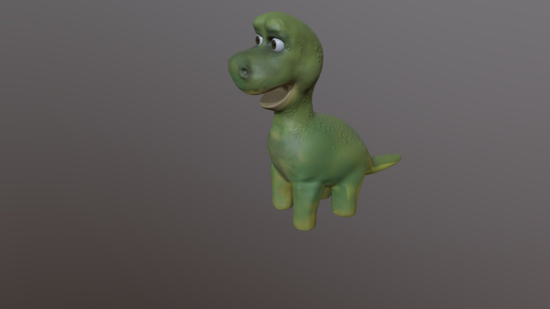 Green Dino - 3D model by ferocomp [f8d8370] - Sketchfab