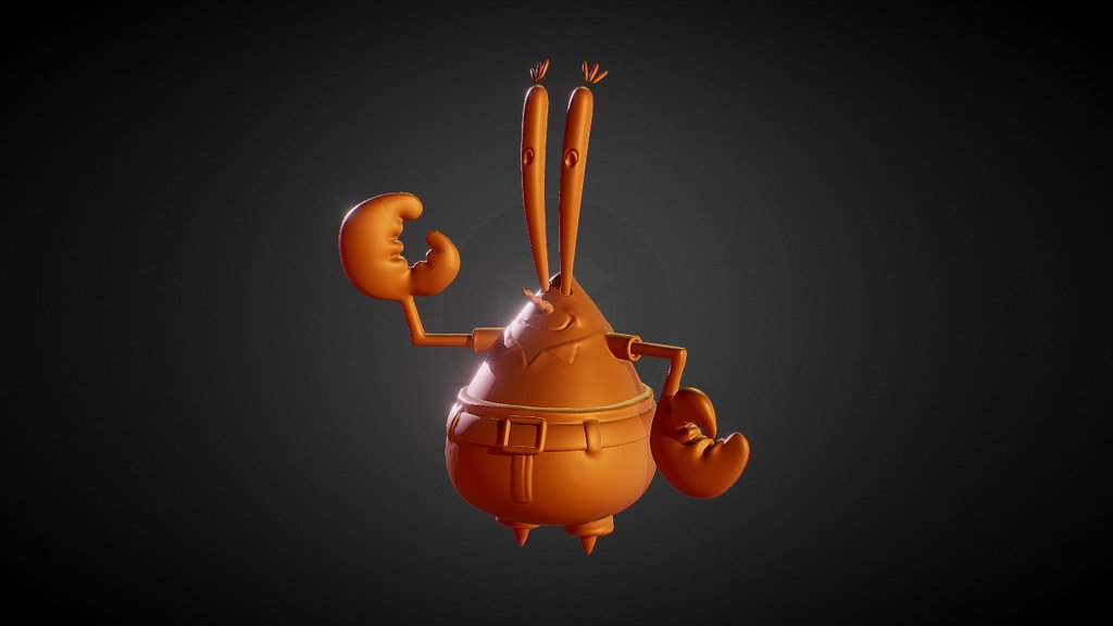 Crustacean Day 20 Sculptjanuary 2016 Download Free 3d Model By Cg