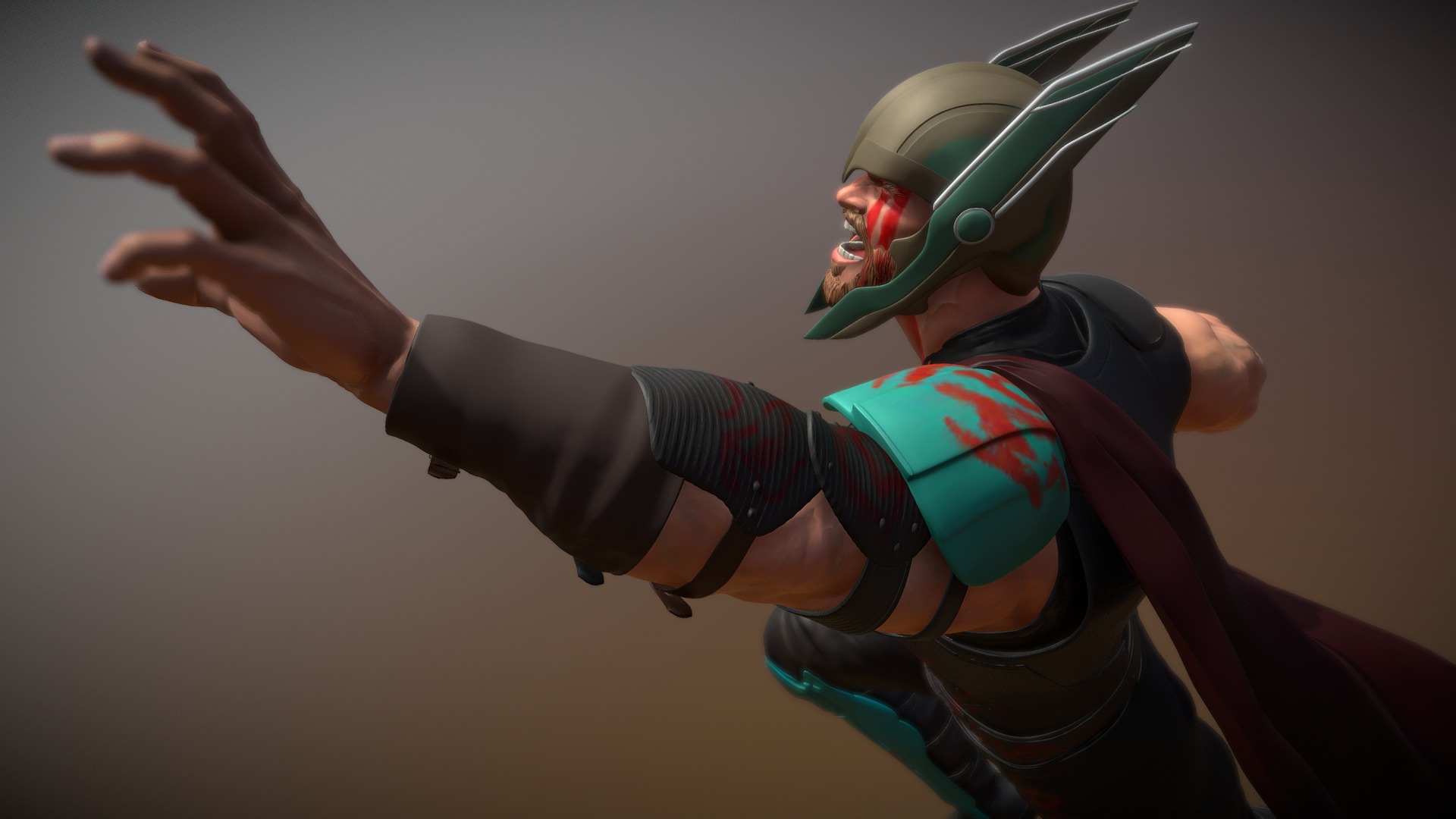 Thor Ragnarok Marvel / FanArt - Buy Royalty Free 3D model by CG PYro CG ...