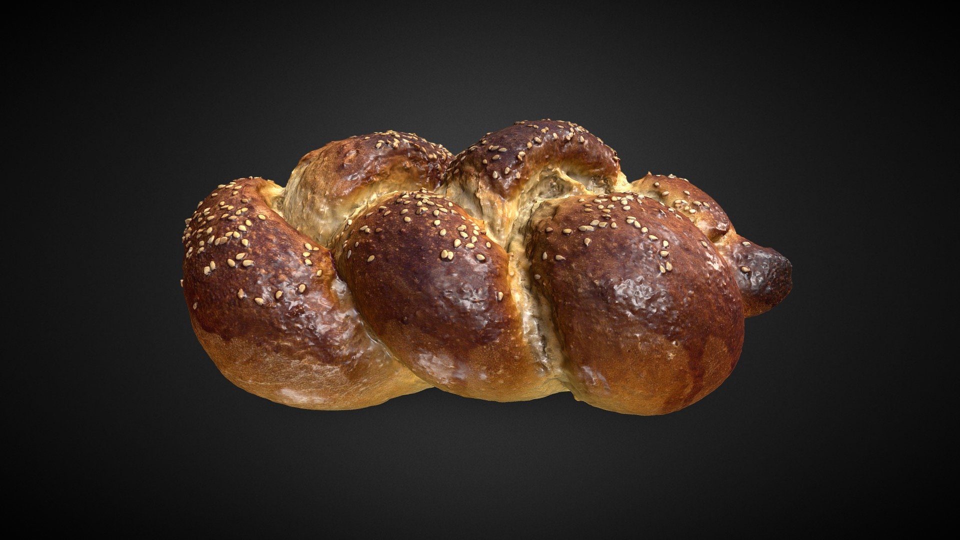 Challah 2 - Download Free 3D model by Moshe Caine (@moshecaine ...