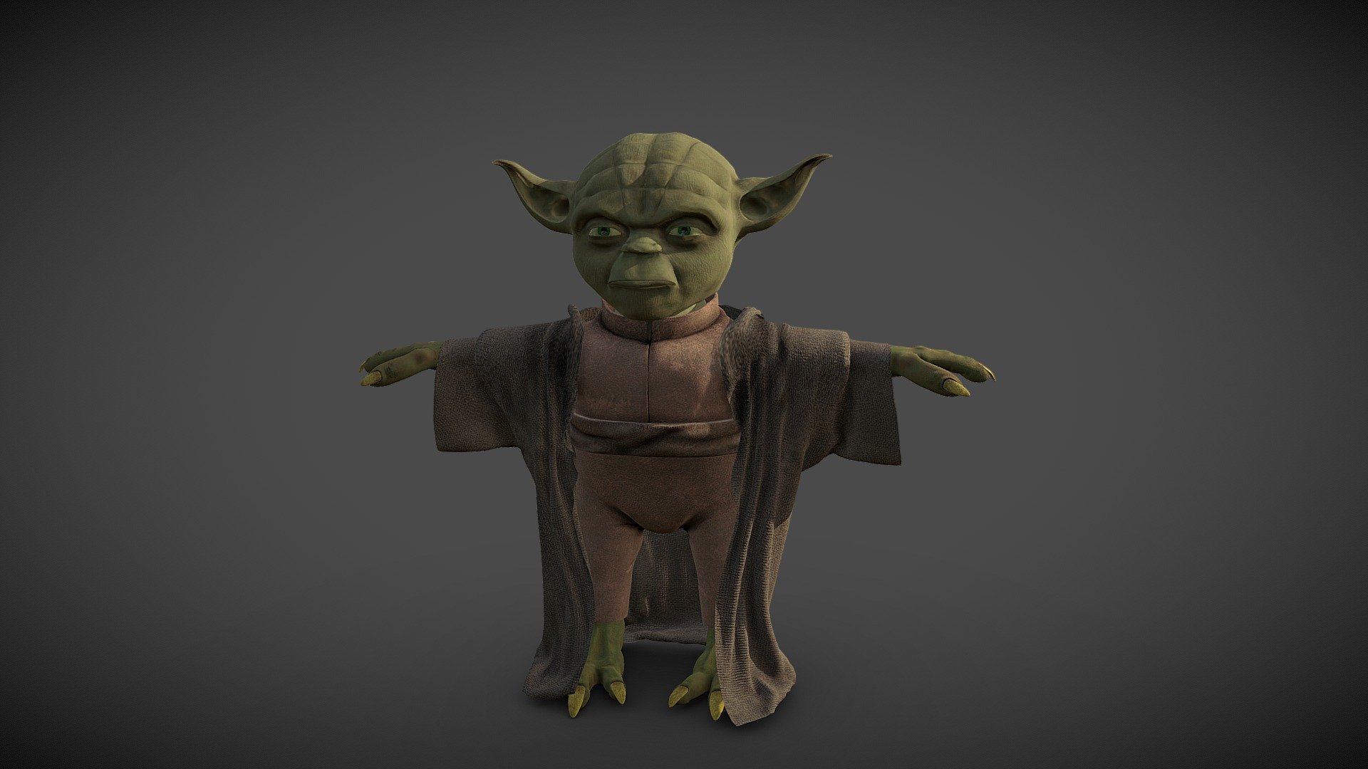 Yoda (Star Wars) - Buy Royalty Free 3D model by hostmadsen [f8db02e ...