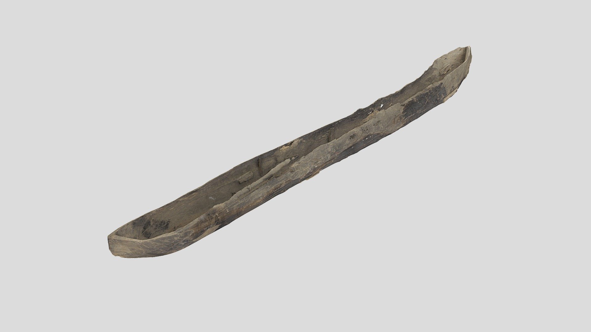 Canoa monóxila kawésqar - 3D model by ARQMAR [f8dbb86] - Sketchfab