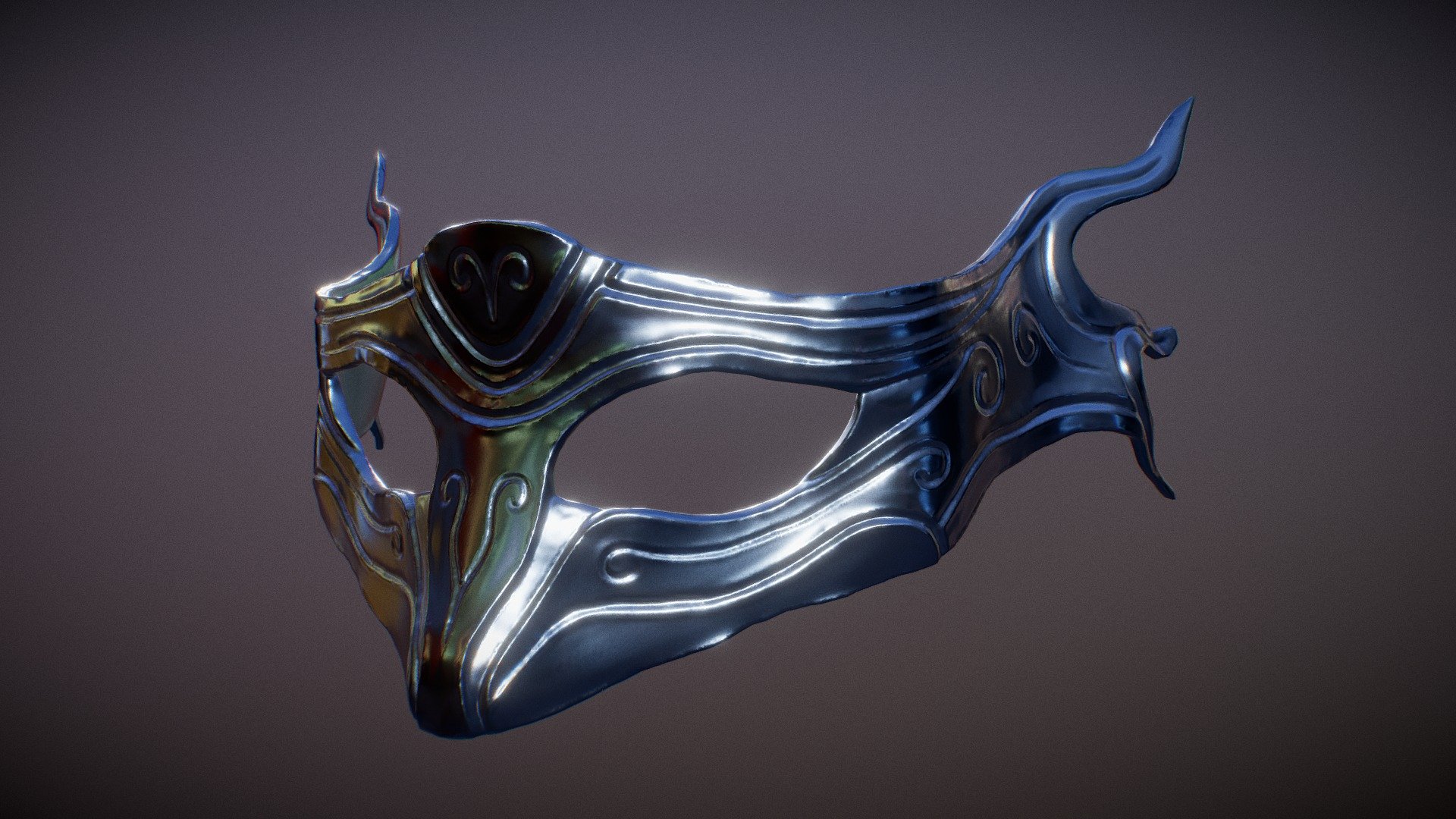 Sculpt January2018 day 2 - Mask - 3D model by grant.abbitt [f8dbc8e ...