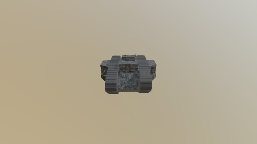 Mark V Tank - 3D model by nosmo1976 [f8dcd6e] - Sketchfab