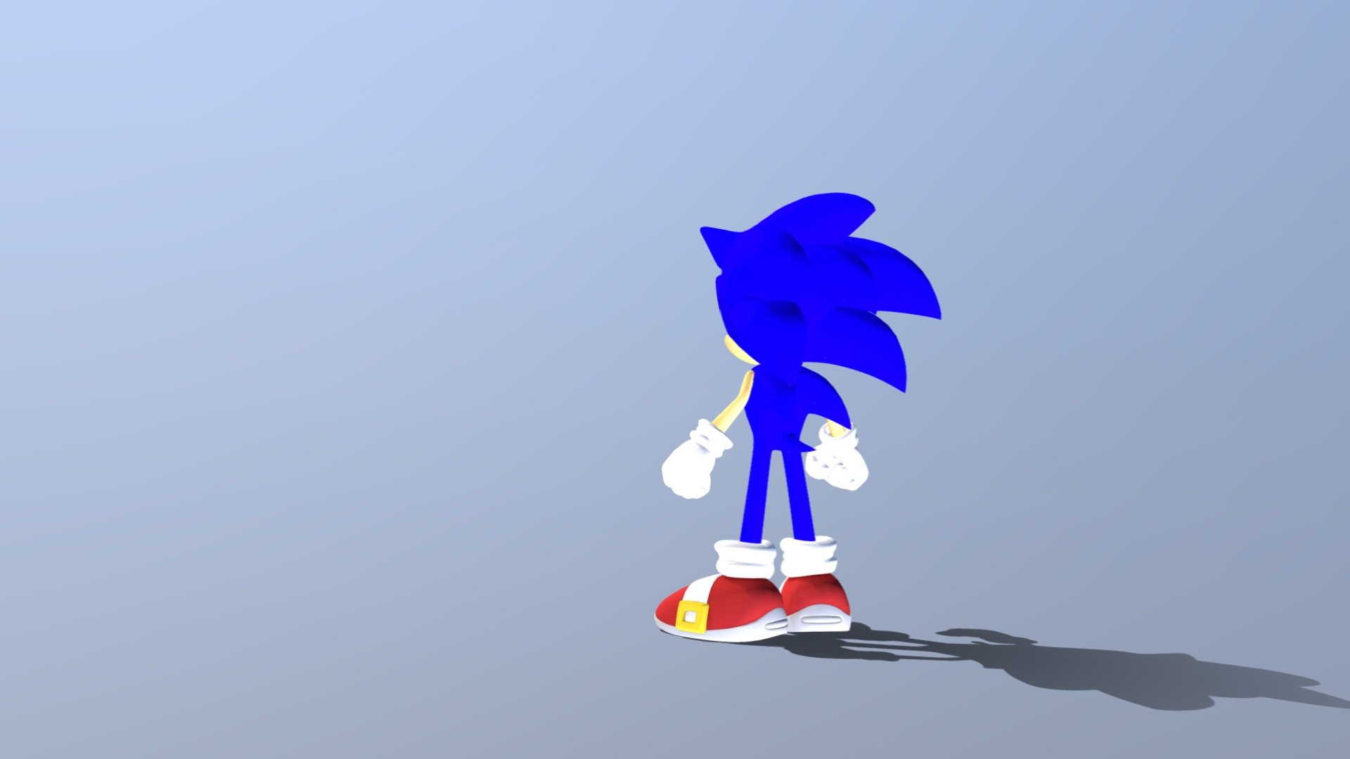 sonic the hedgehog - 3D model by Eunice.Rivera [f8dce3b] - Sketchfab