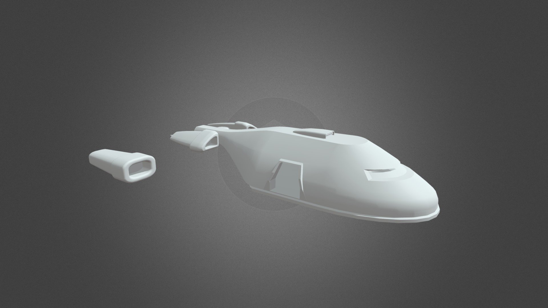 Glider Prototype - Download Free 3D model by slinfane [f8ddc93] - Sketchfab
