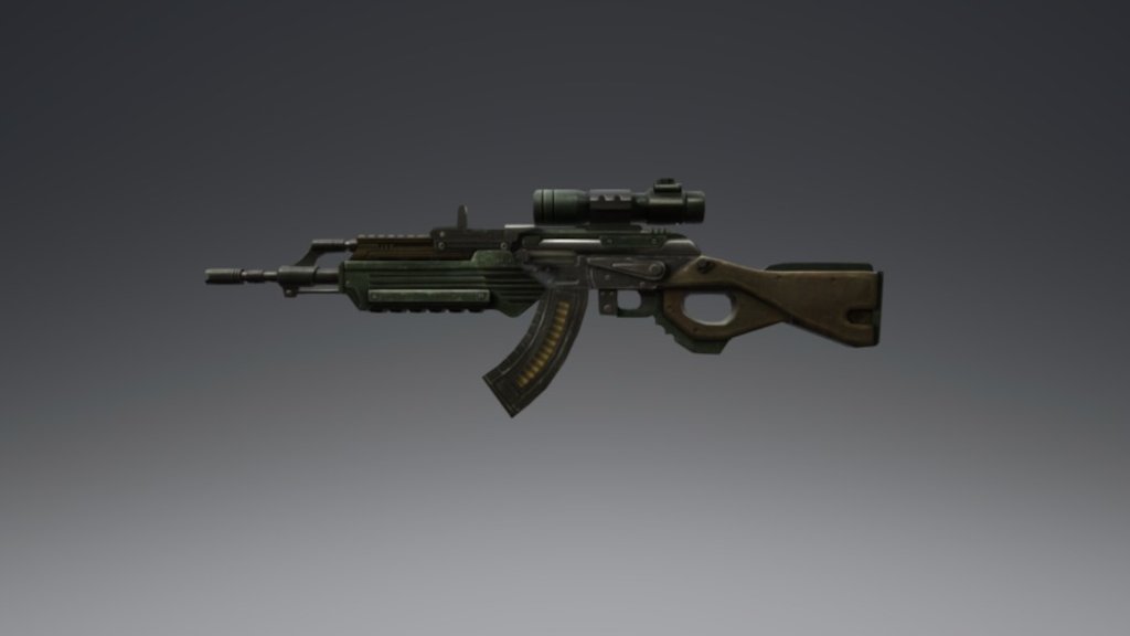 [BLACKSHOT] AK47 NZ1 - 3D model by onelove1210 [f8de47f] - Sketchfab
