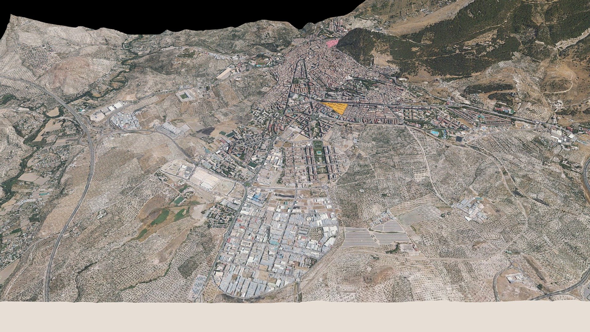 Mapa Jaén 3D - 3D model by agushenares [f8dffc0] - Sketchfab