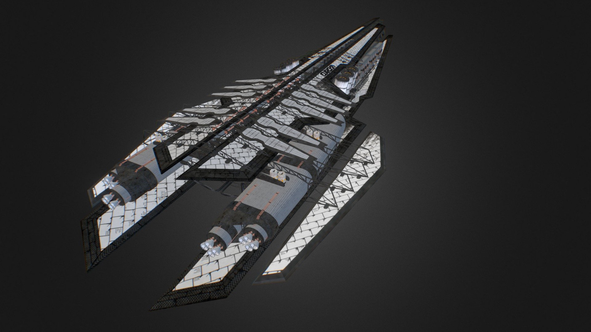 Eureka - cargo vessel - 3D model by polymatronic [f8e12d1] - Sketchfab