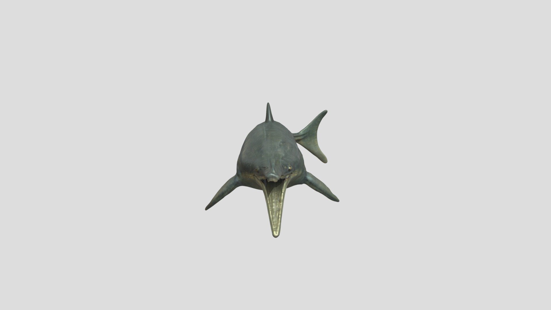 Ichthyosaur - 3D model by skpwlt.cat [f8e1923] - Sketchfab