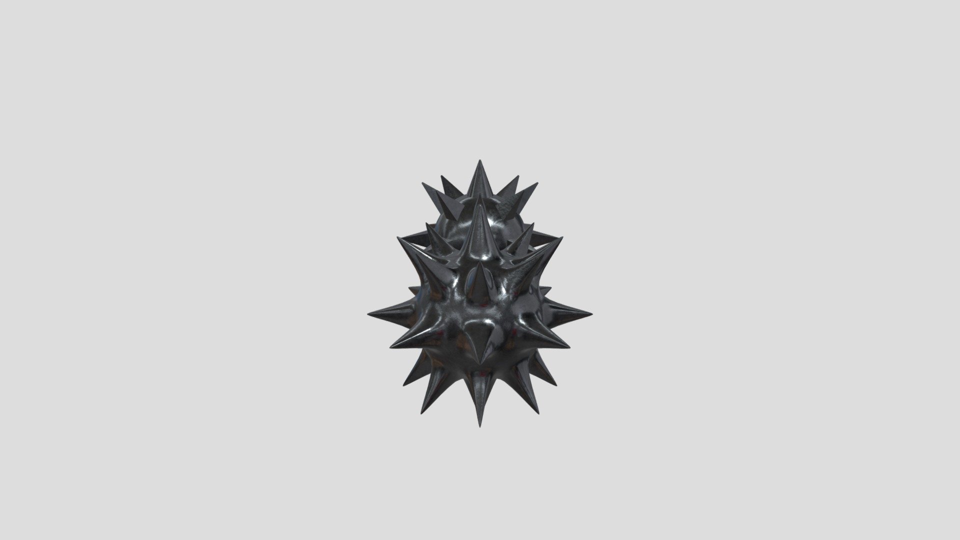 Spiked_metal_ball - 3D model by santicloc1979 [f8e4e0b] - Sketchfab