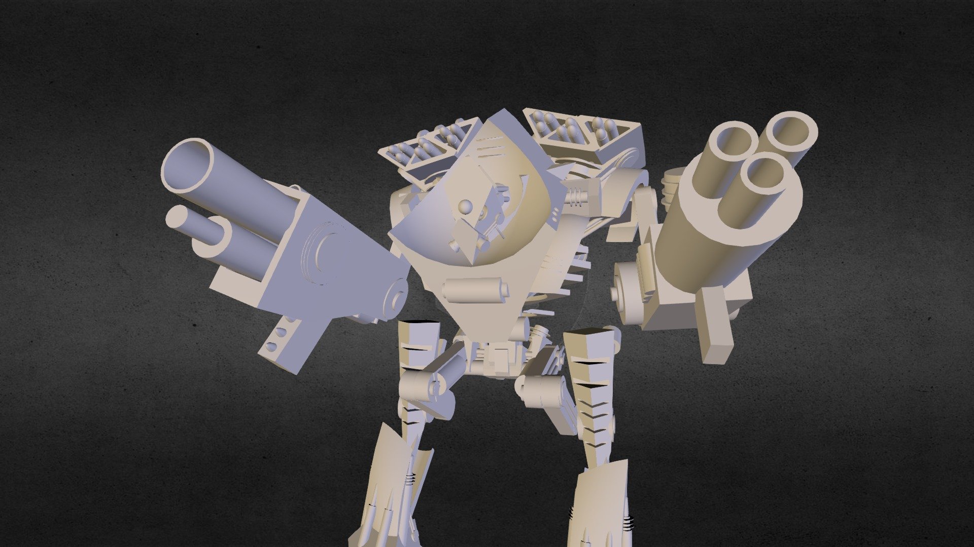 MakeVR Rapid Prototype - Mech - 3D model by Sixense [f8e5a16] - Sketchfab