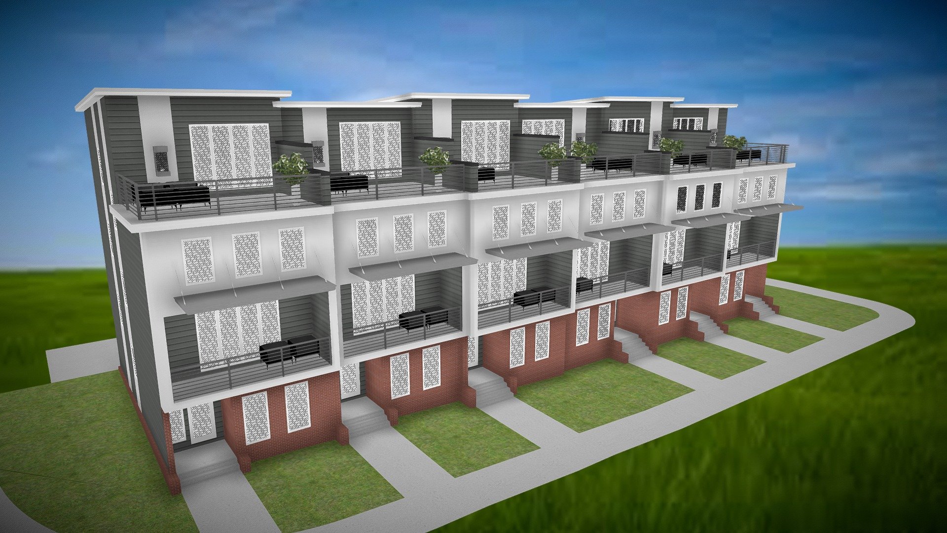 Model - 360 spin model of 3D house - 3D model by Render3DQuick [f8e6344 ...