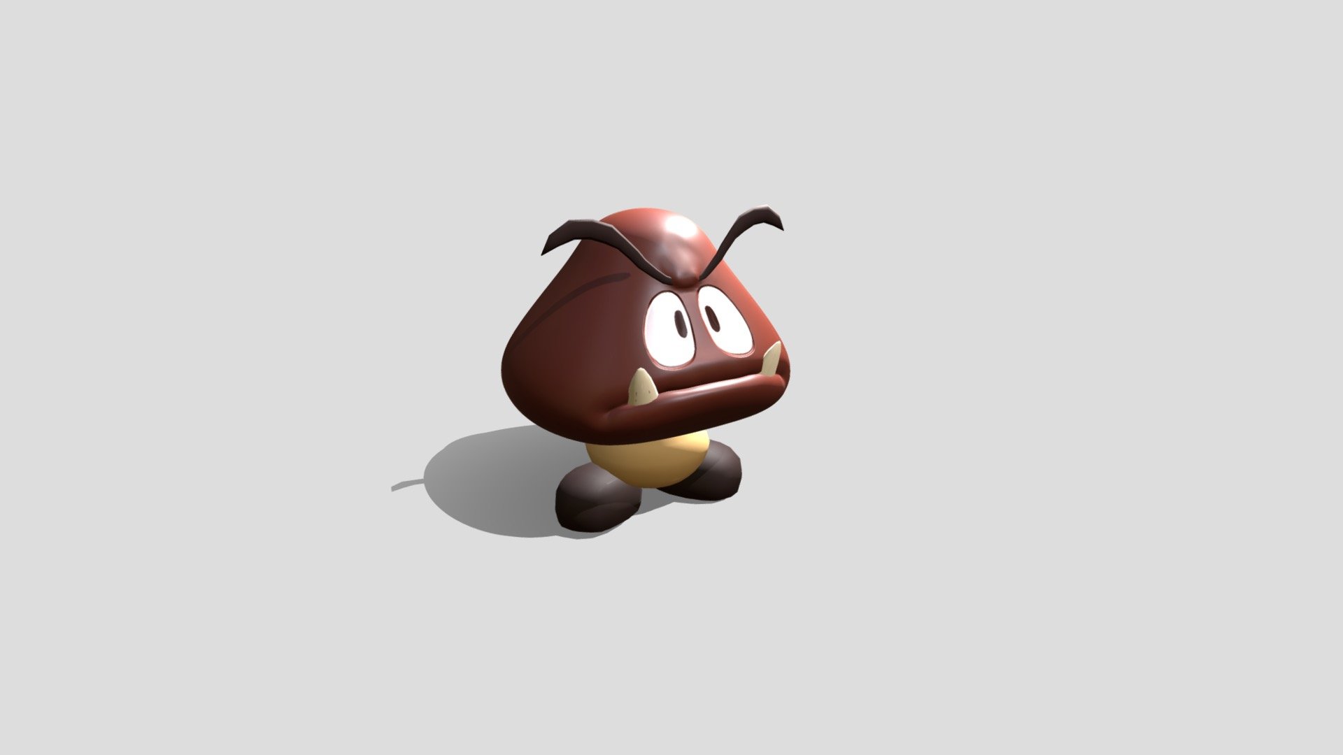 Goomba - Download Free 3D model by reshiepitrouille [f8e6965] - Sketchfab