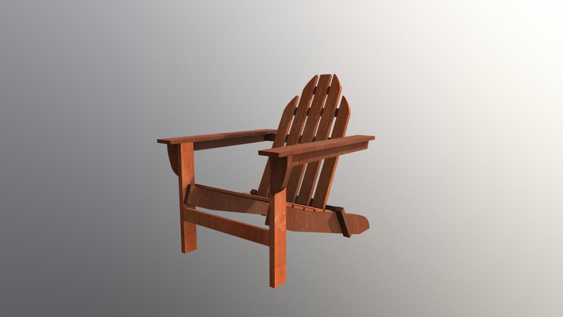 Lawn Chair2 - 3D model by Mazrynth [f8e7a33] - Sketchfab