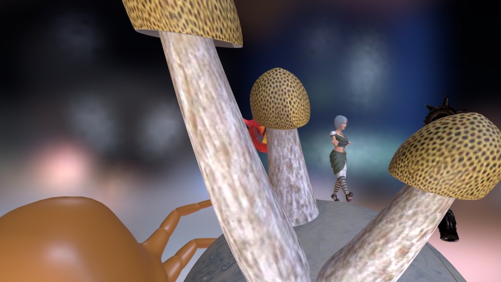 Planet Walk - Quick - 3D model by Cindynightmare [f8e7e8e] - Sketchfab
