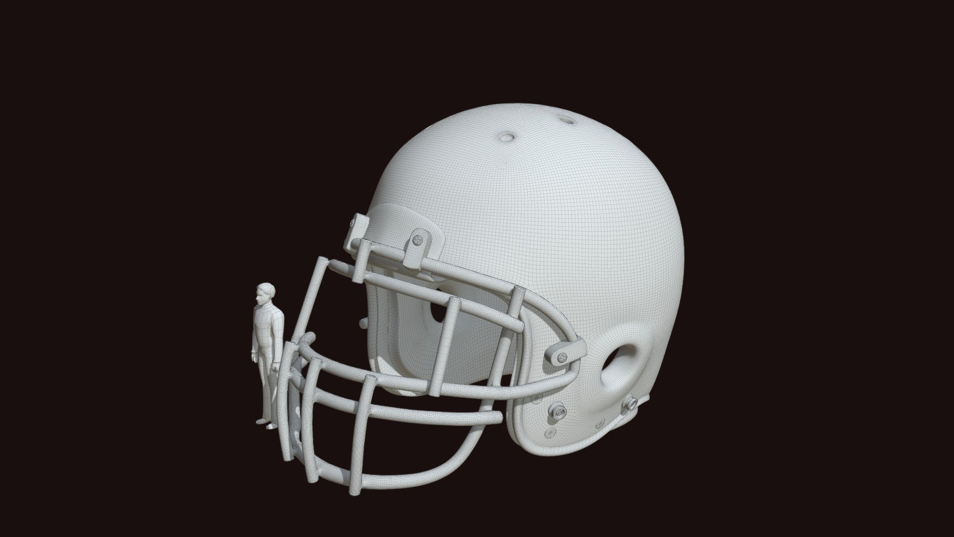 Helmet Model - 3D model by BuffaBen [f8e83bf] - Sketchfab