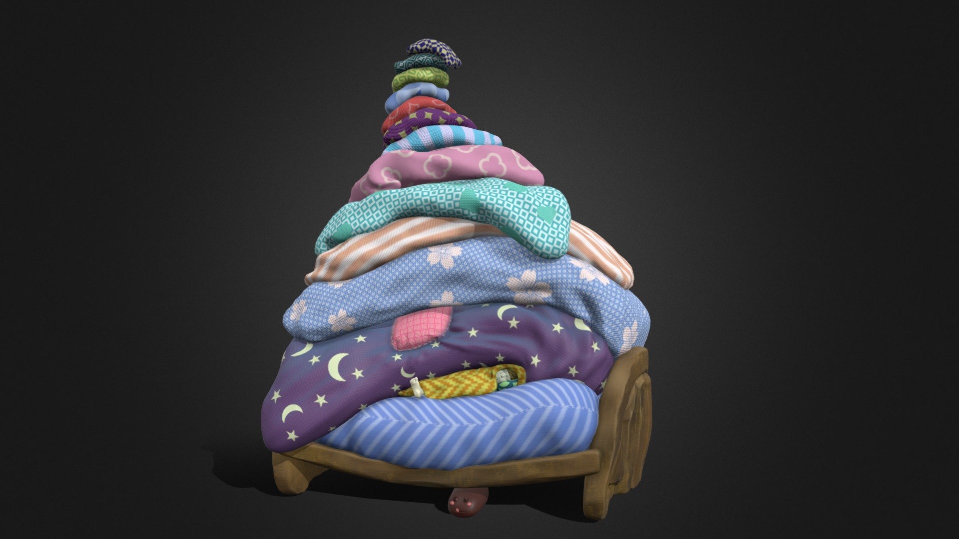 Sleep - 3D model by Danimoro [f8e9b83] - Sketchfab