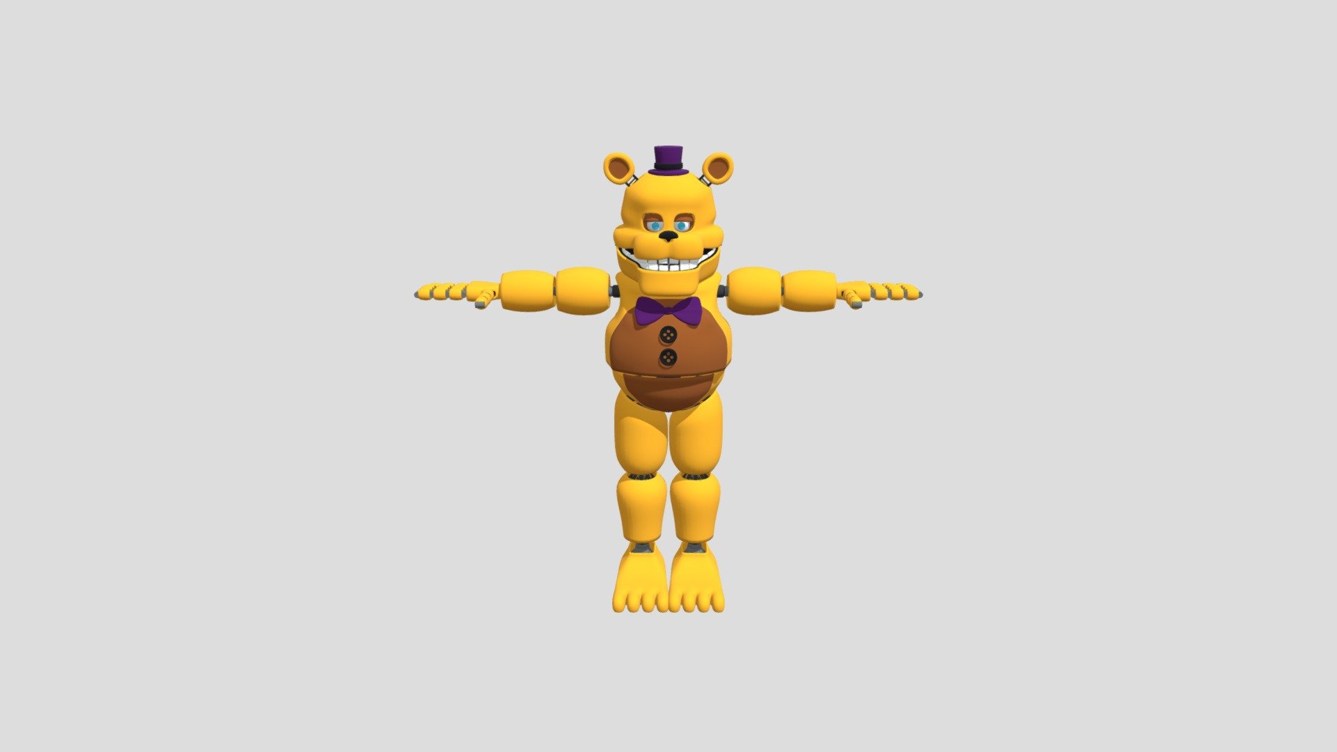 fredbear - Download Free 3D model by cevans2026 [f8eb9b6] - Sketchfab