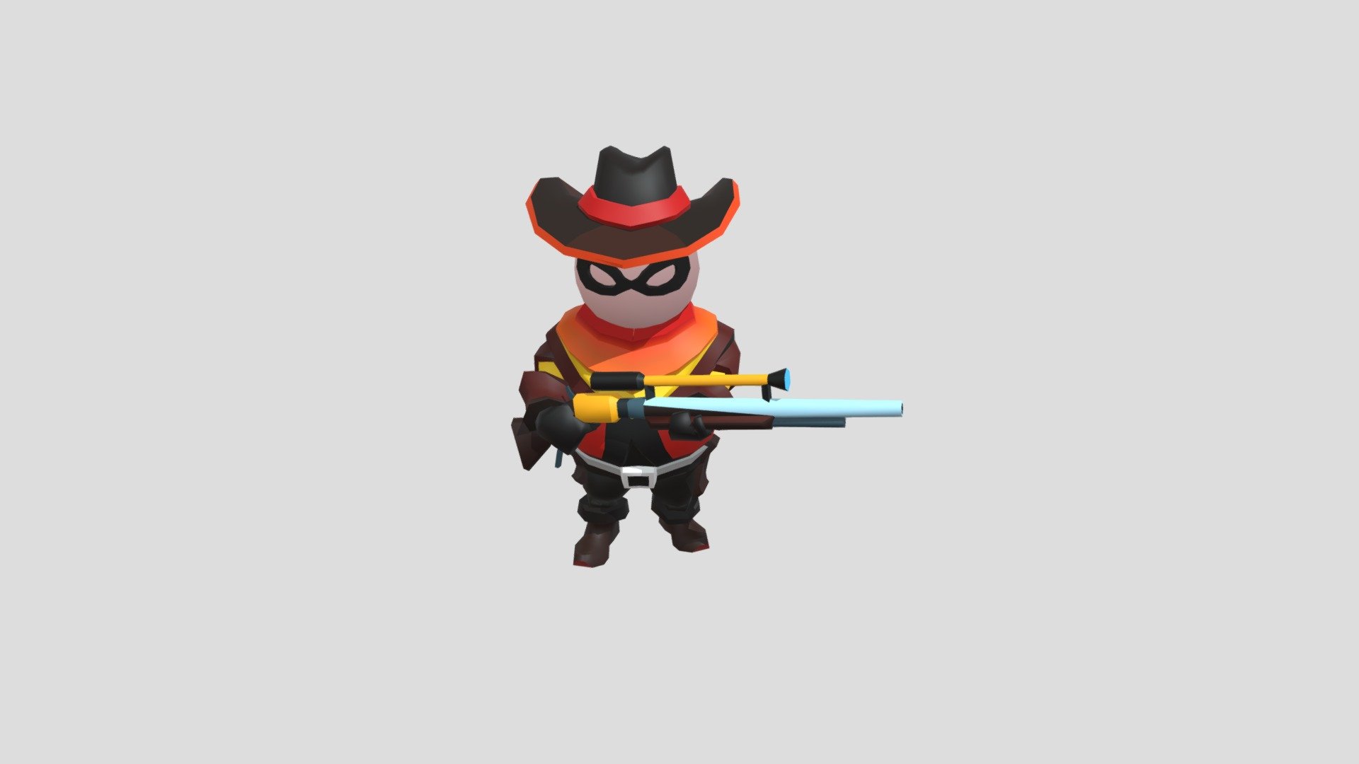 bandit_02_reload - 3D model by CC (@ccsf) [f8ebfee] - Sketchfab