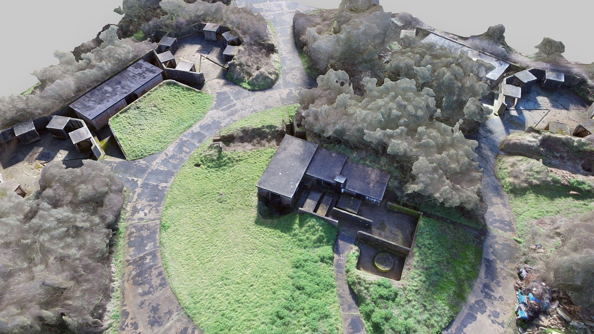 White Cliffs, Wanstone D2 Heavy AA Battery - 3D model by National Trust ...