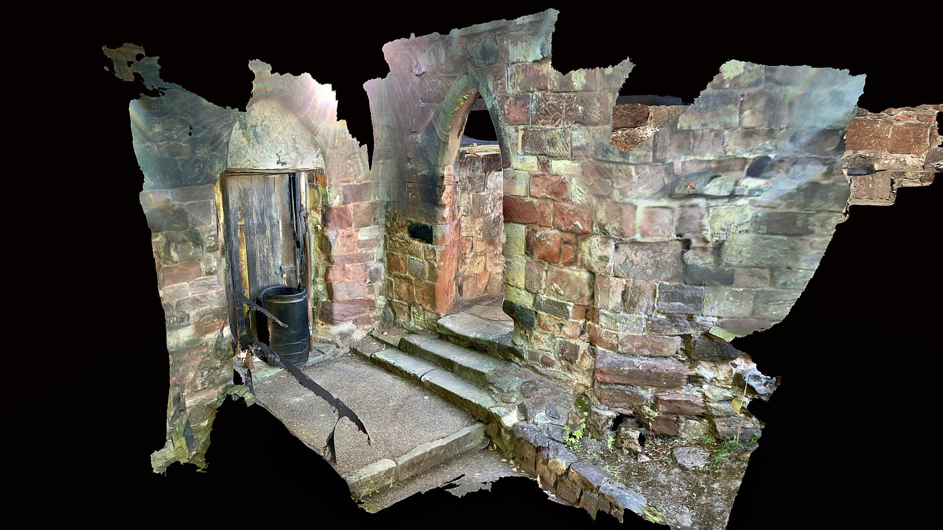 Shrewsbury Castle Mot Steps (Justin Phillips) - 3D model by uStock ...