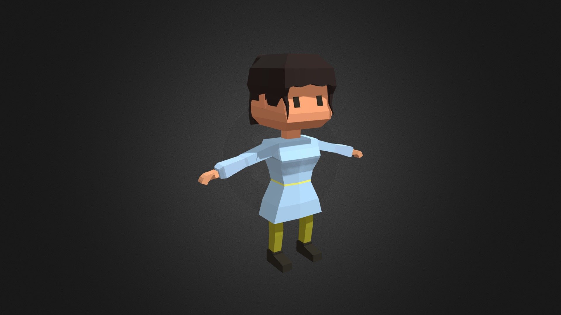 Low Poly Female - Download Free 3D model by Sudhanshu Kr. Suman ...
