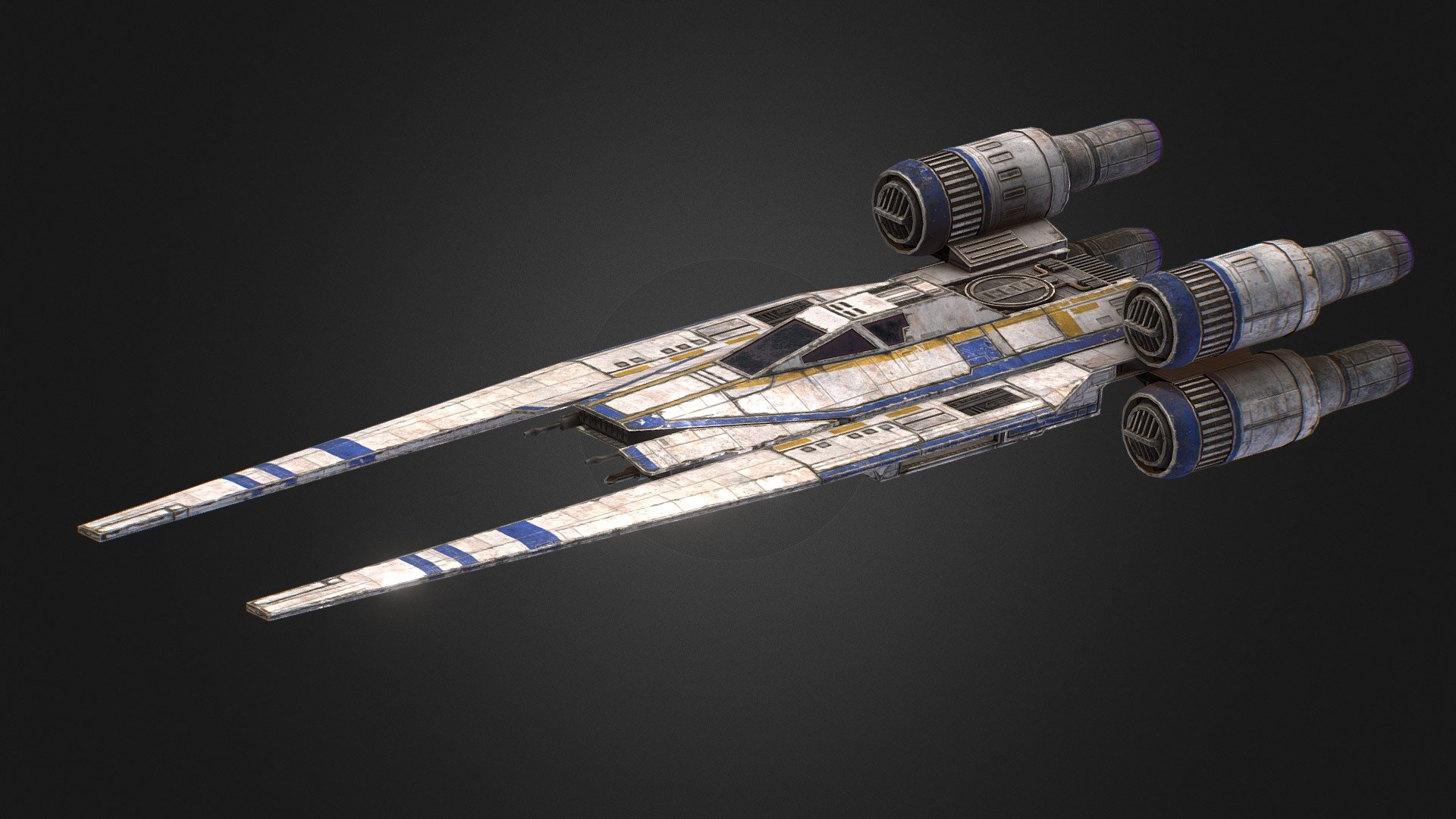 UT-60D U-Wing - Buy Royalty Free 3D model by Kharak [f8eedf0 ...