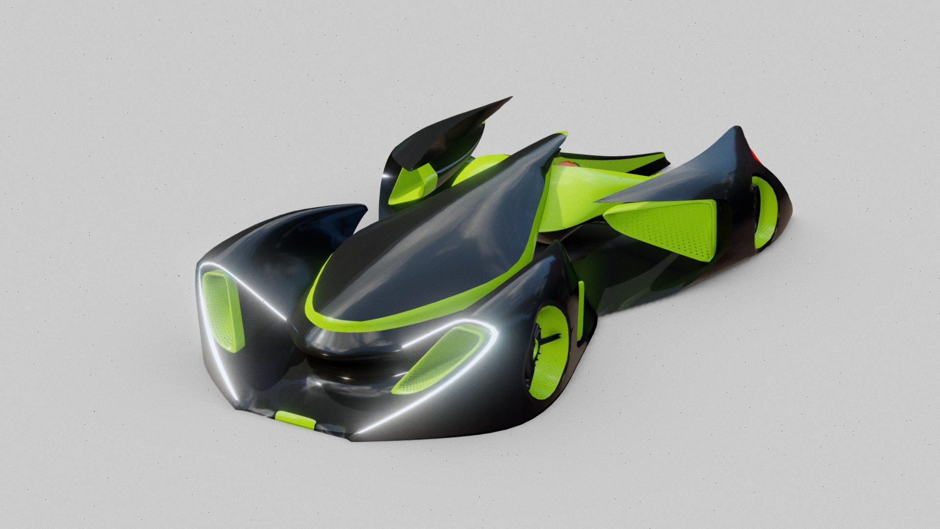 Concept Car - 3D model by iSteven (@OneSteven) [f8f199a] - Sketchfab