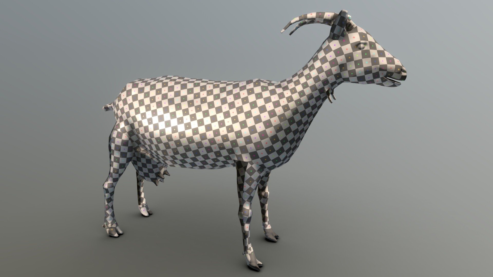 Goat (WIP) - Download Free 3D model by Meee [f8f38a6] - Sketchfab
