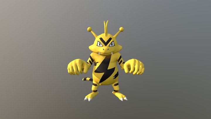 Electabuzz 3D models - Sketchfab