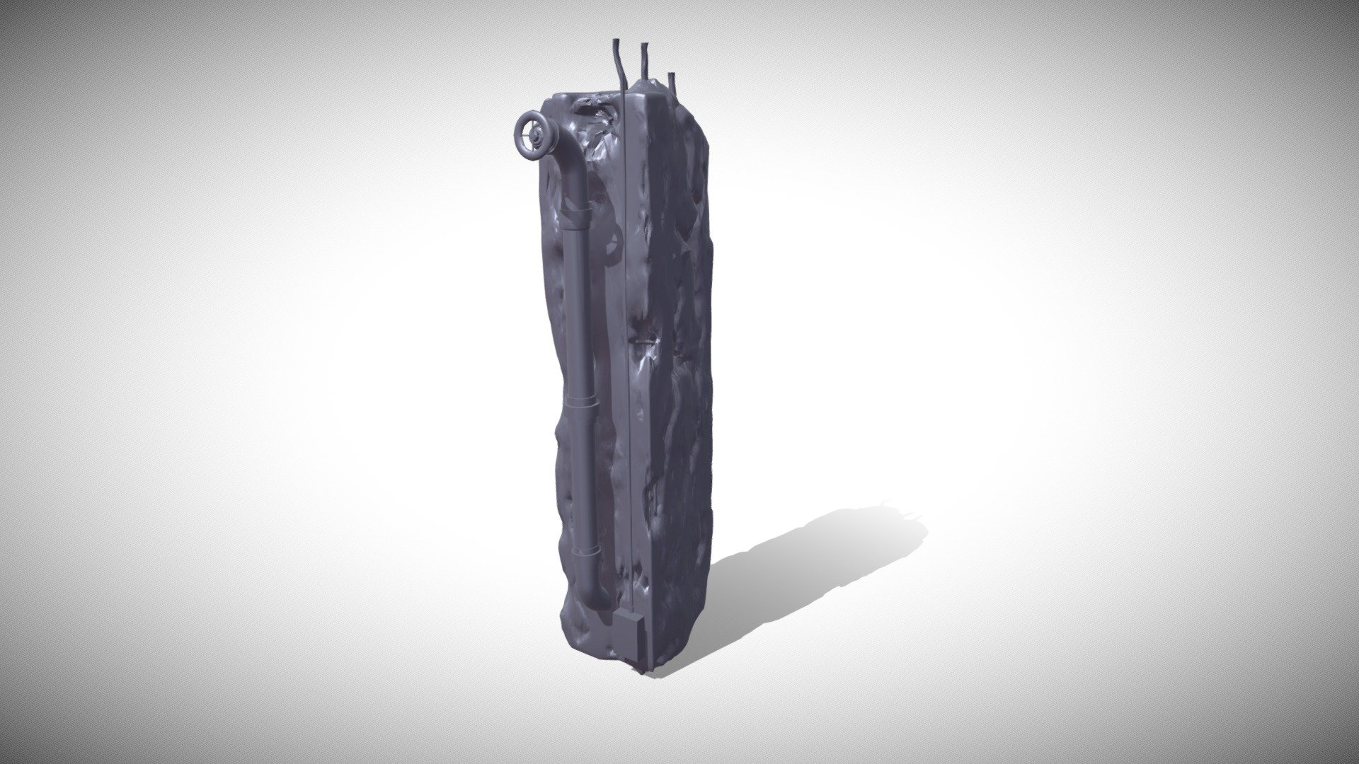 Pillar & Pipe - 3D model by wiktoriagrajewska [f8fa565] - Sketchfab