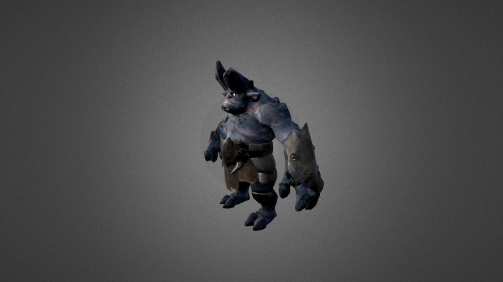 Miniboss 3d Model By Ciprian Adumitroaei Ciprian Adumitroaei [f8fc17c] Sketchfab