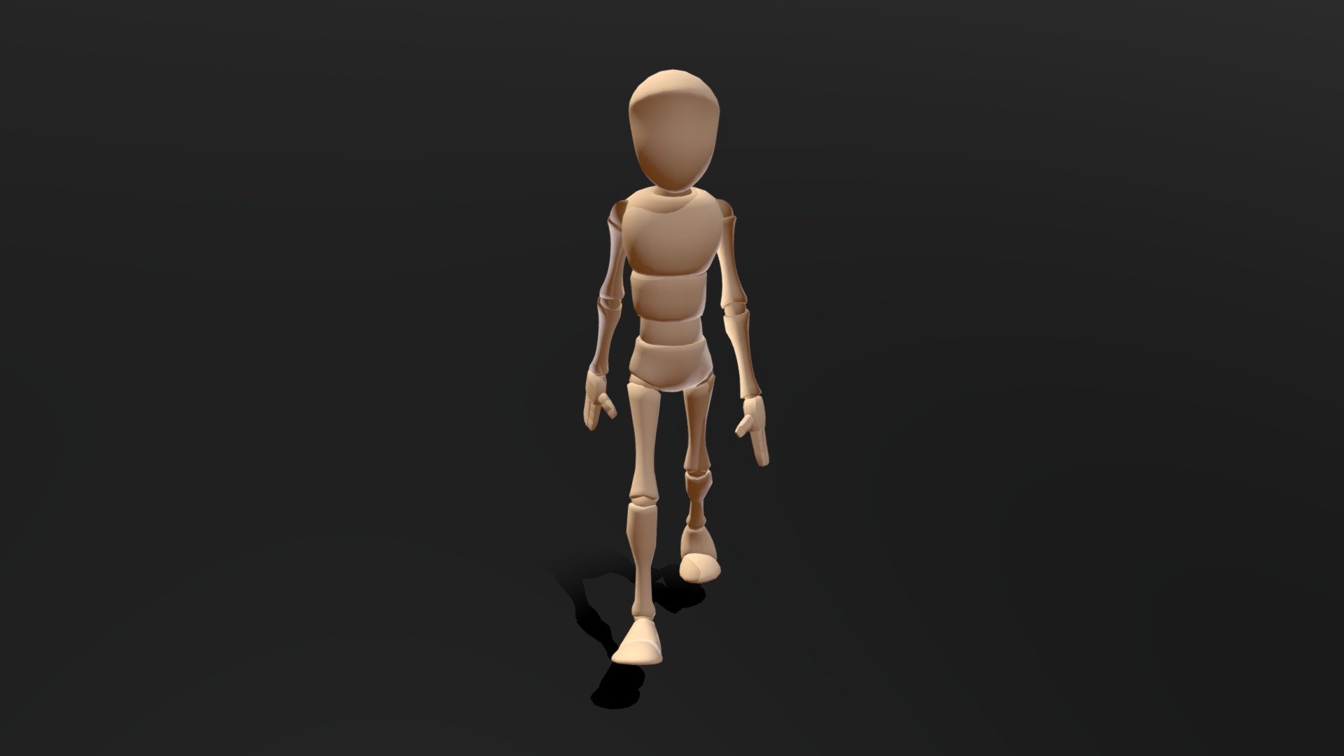 Walk Cycle Animation - 3D model by kerrycant [f8fc806] - Sketchfab