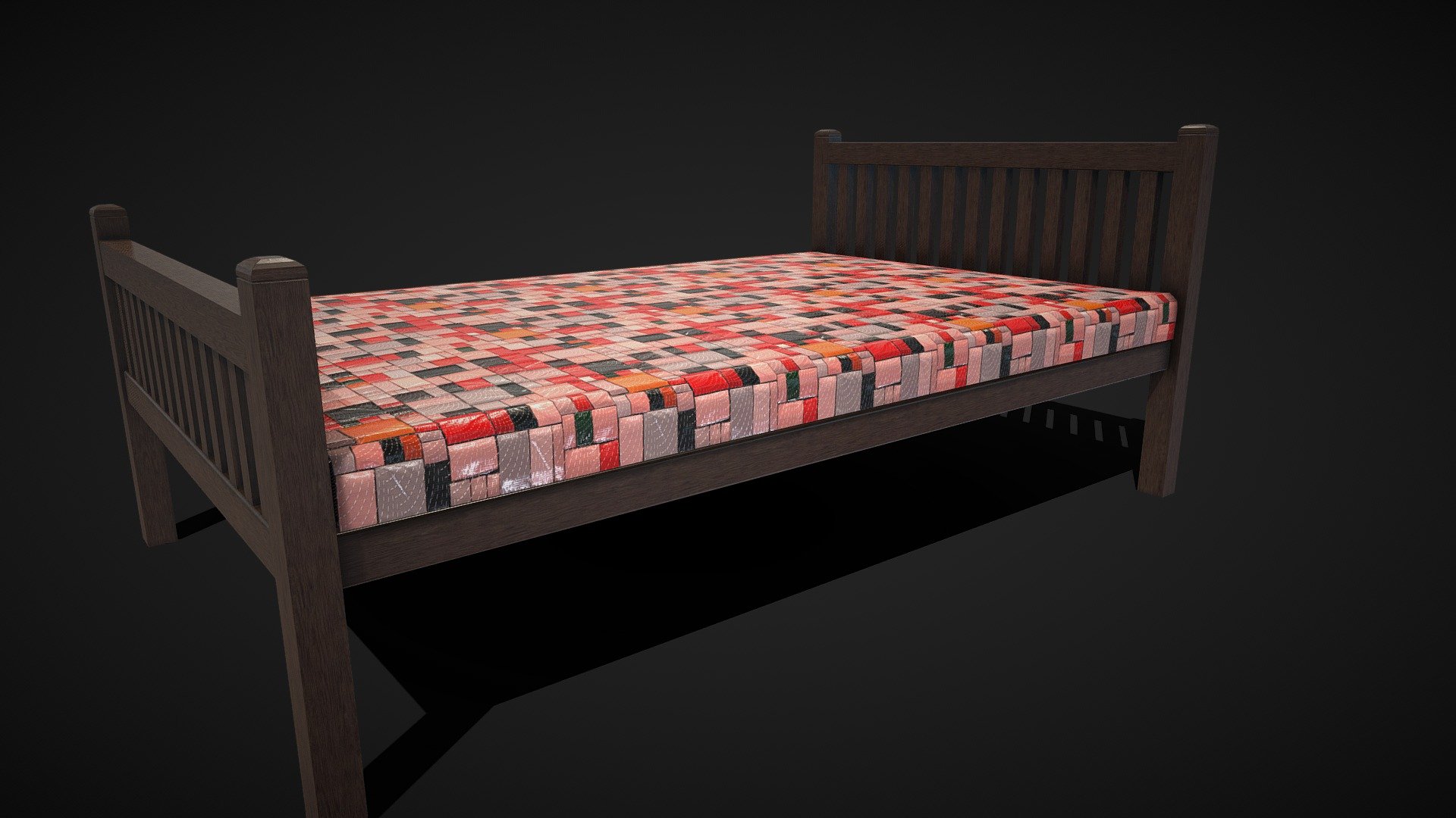 old bed - Buy Royalty Free 3D model by umarahmed077 (@umarahmed07 ...