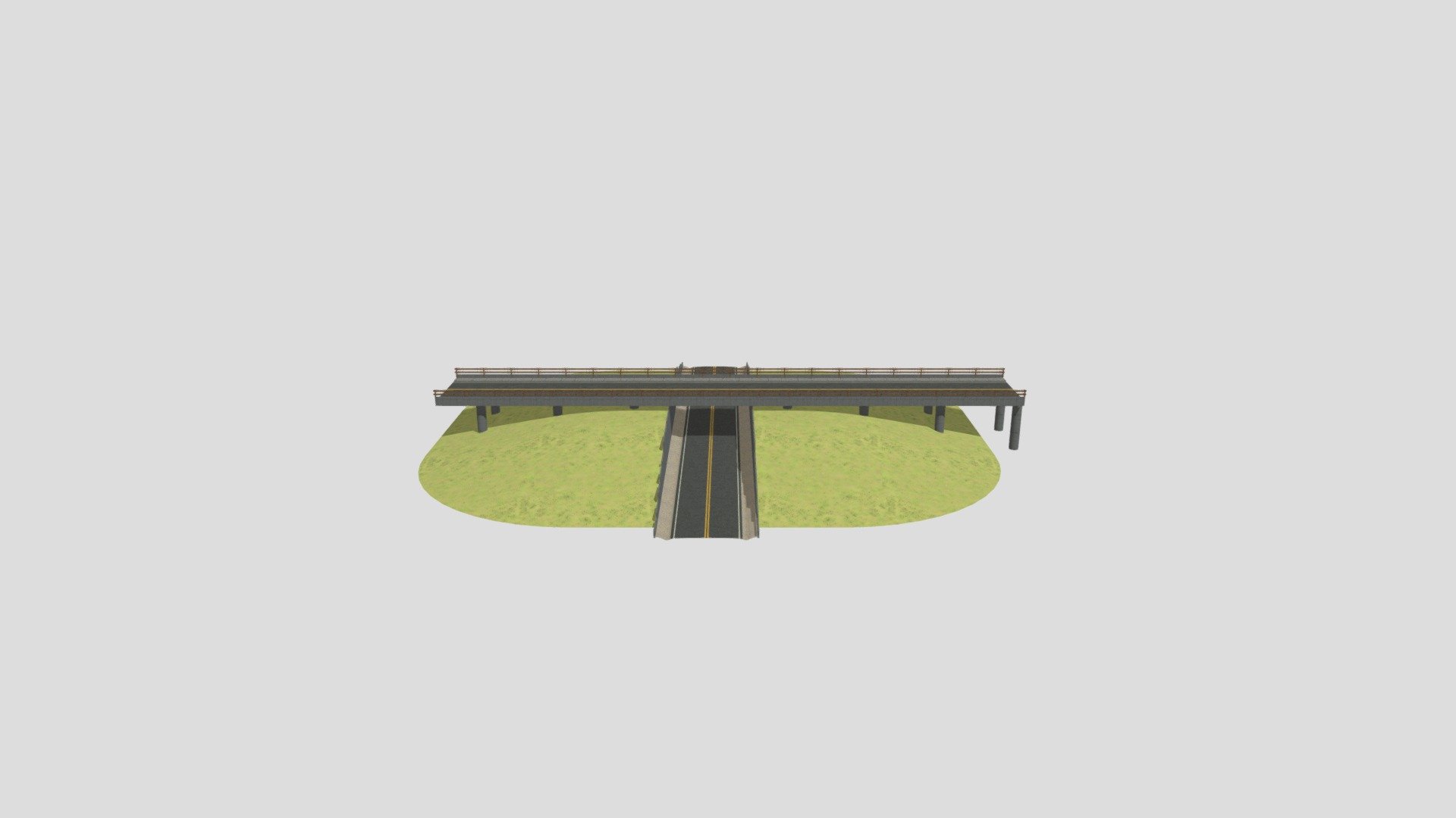 Nz_road_overpass_underpass_bridge - Download Free 3D model by Dakta ...