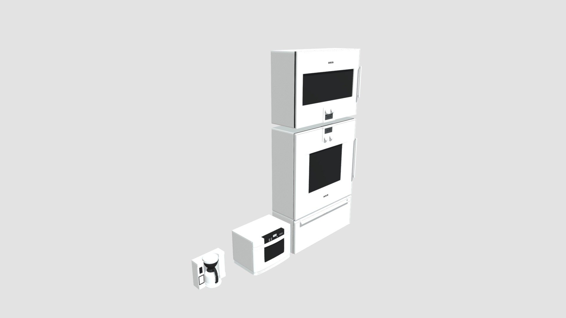 kitchen appliances - Buy Royalty Free 3D model by Evermotion [f8fef8d ...
