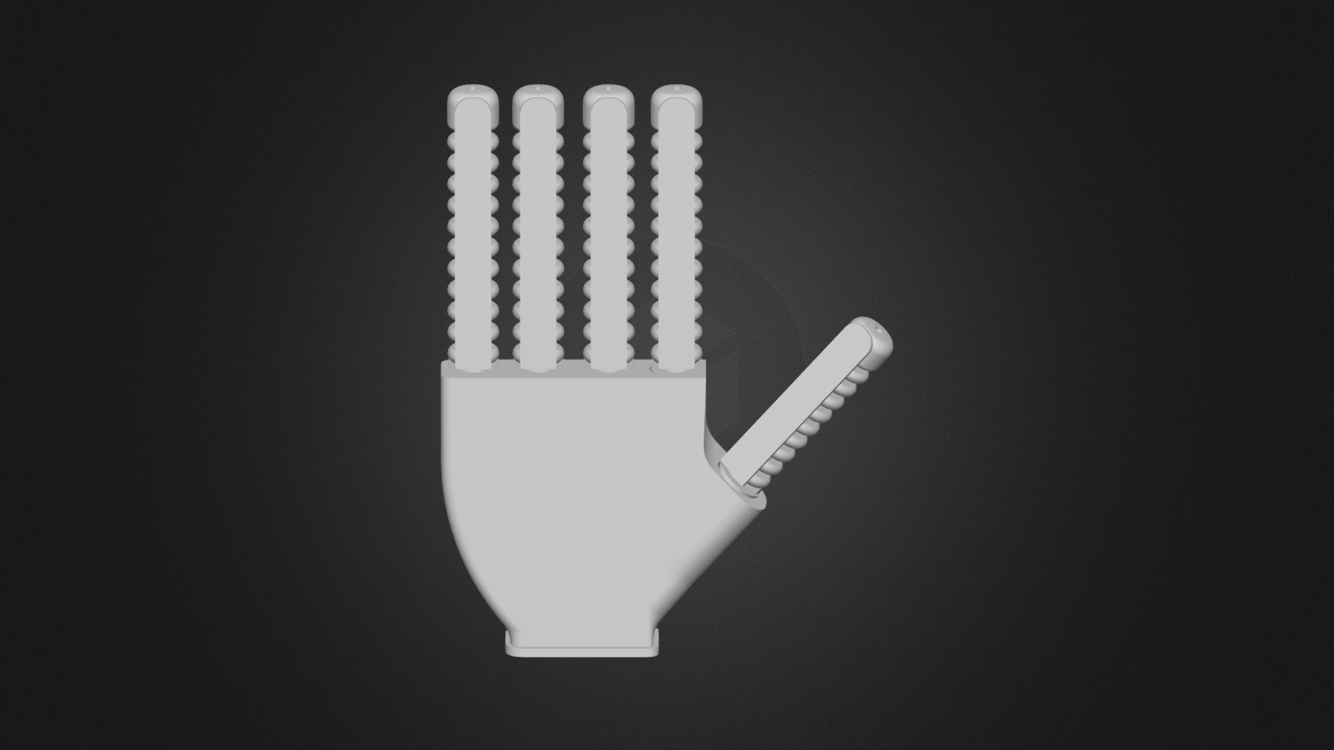 Soft robotic hand - Download Free 3D model by cirlce_pipe [f8ffac8 ...