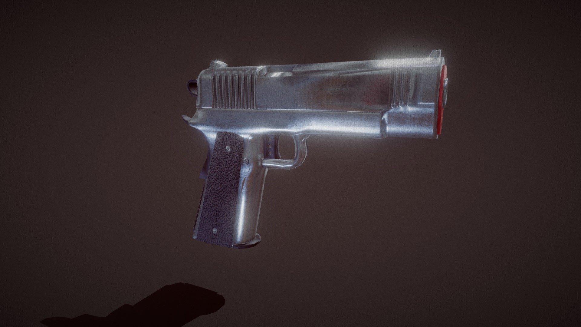 Pistol 1911 Low Poly - 3D model by Chaser (@chaservladfort) [f8ffc20 ...