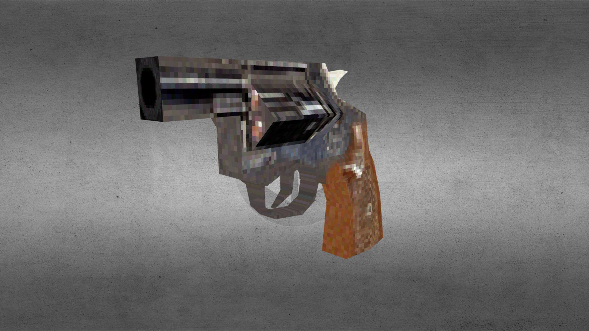 PSX-Styled Generic .38 Revolver - 3D model by monke (@kraighummperdink ...