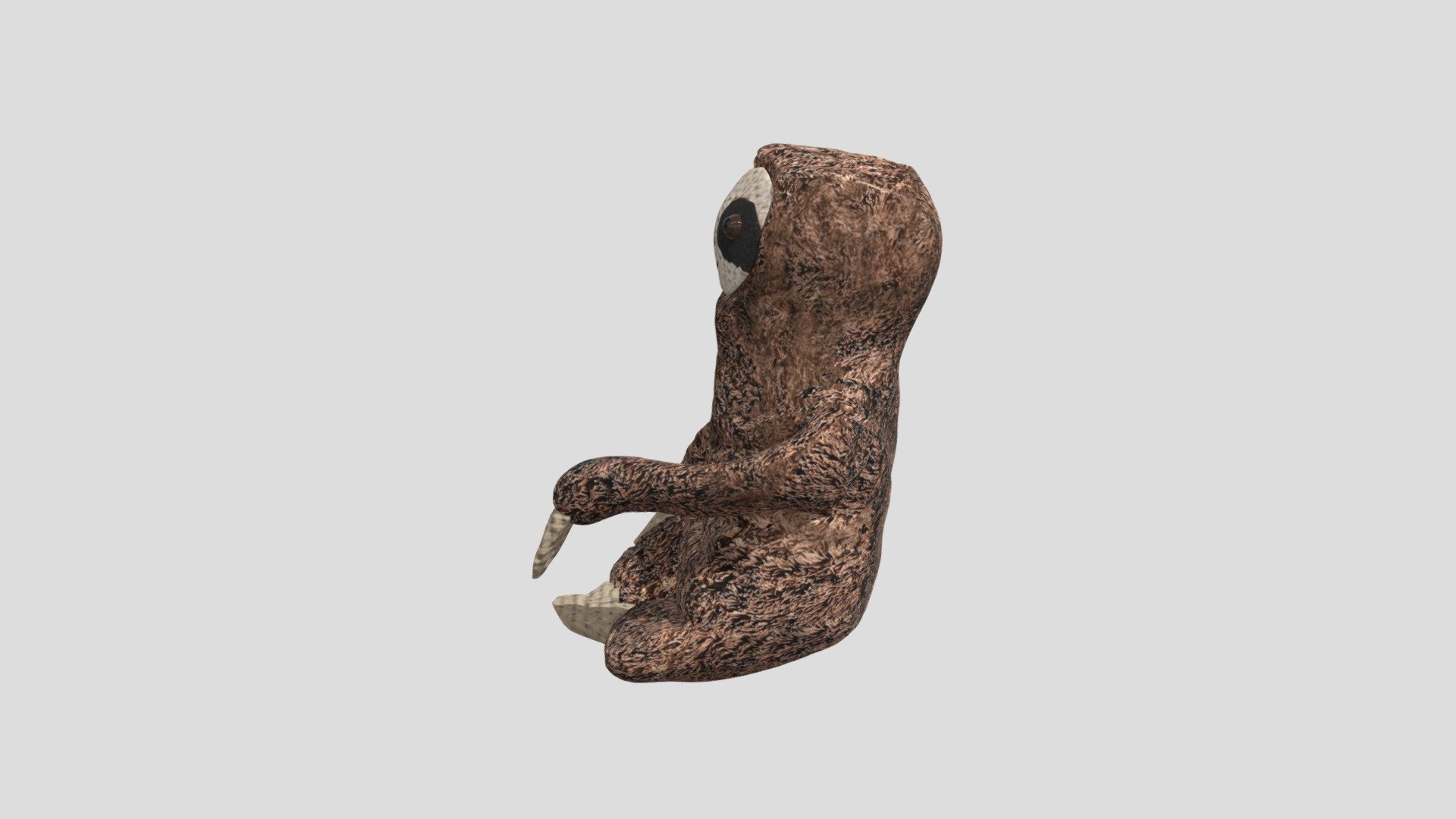 3D Sloth Stuffed Animal - 3D model by Refresh Advertising ...