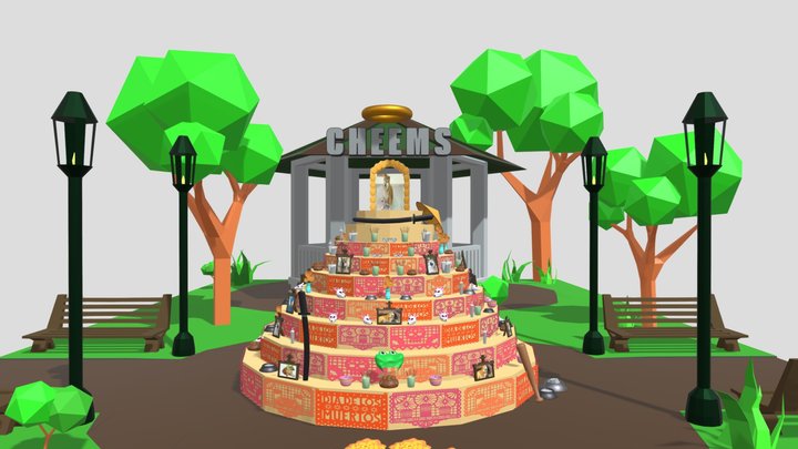 Cheems 3D models - Sketchfab