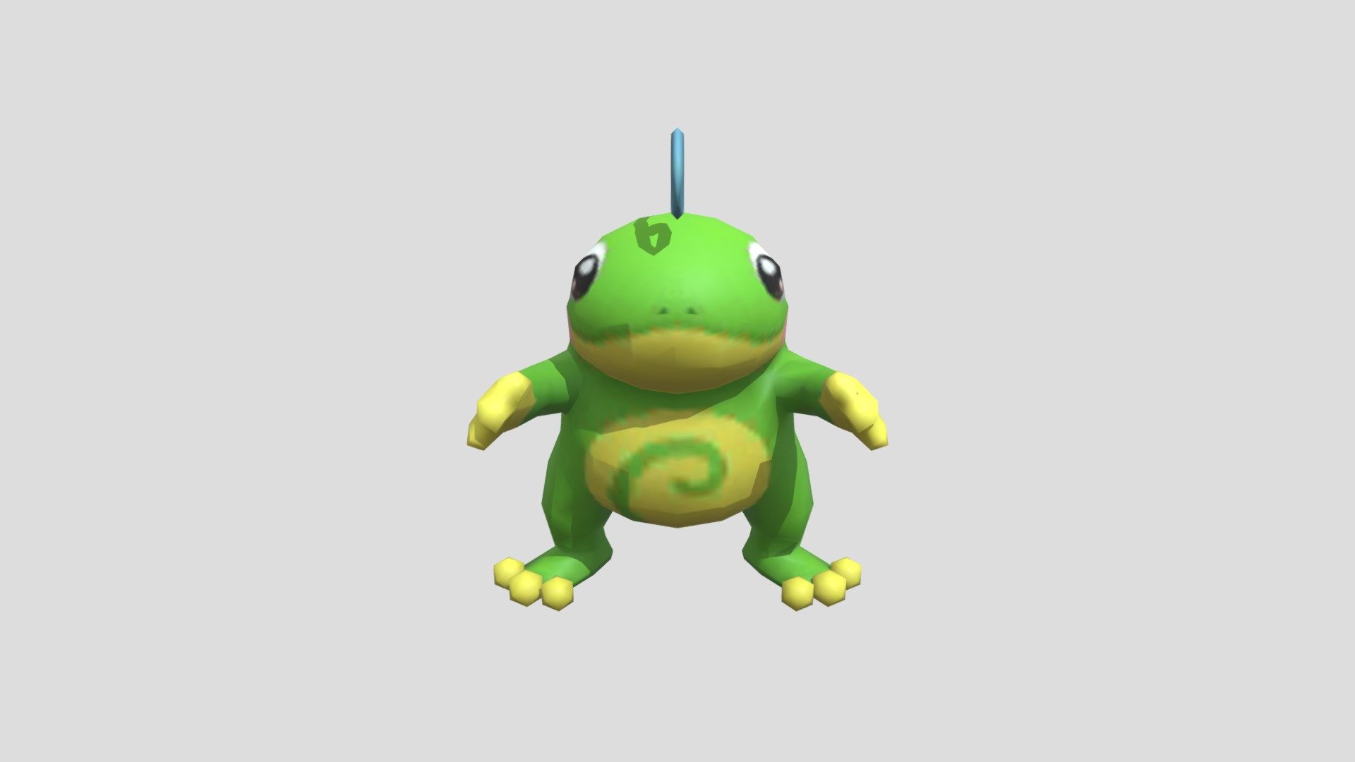 Politoed - Download Free 3D model by nguyenlouis32 [f90460e] - Sketchfab
