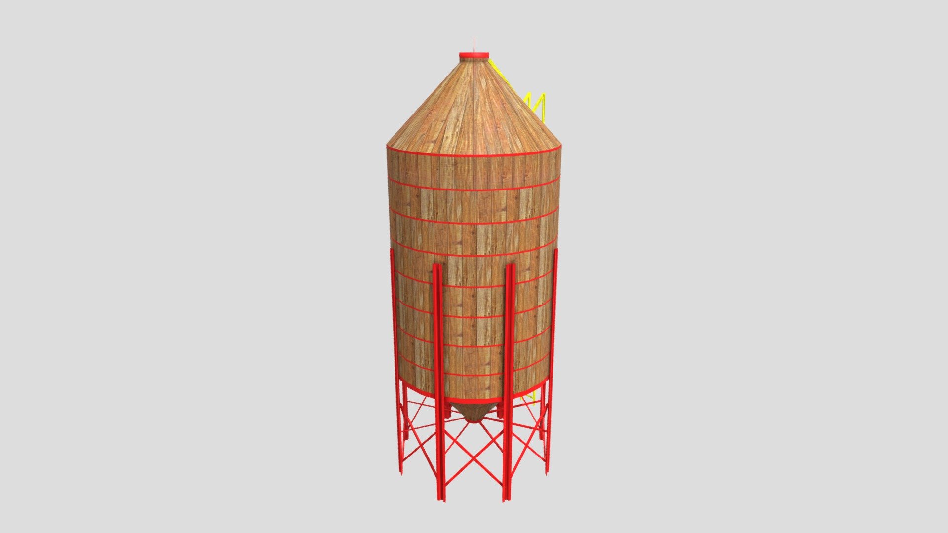 SILO DE MADEIRA - Download Free 3D model by engenheirofrancorv [f905619 ...