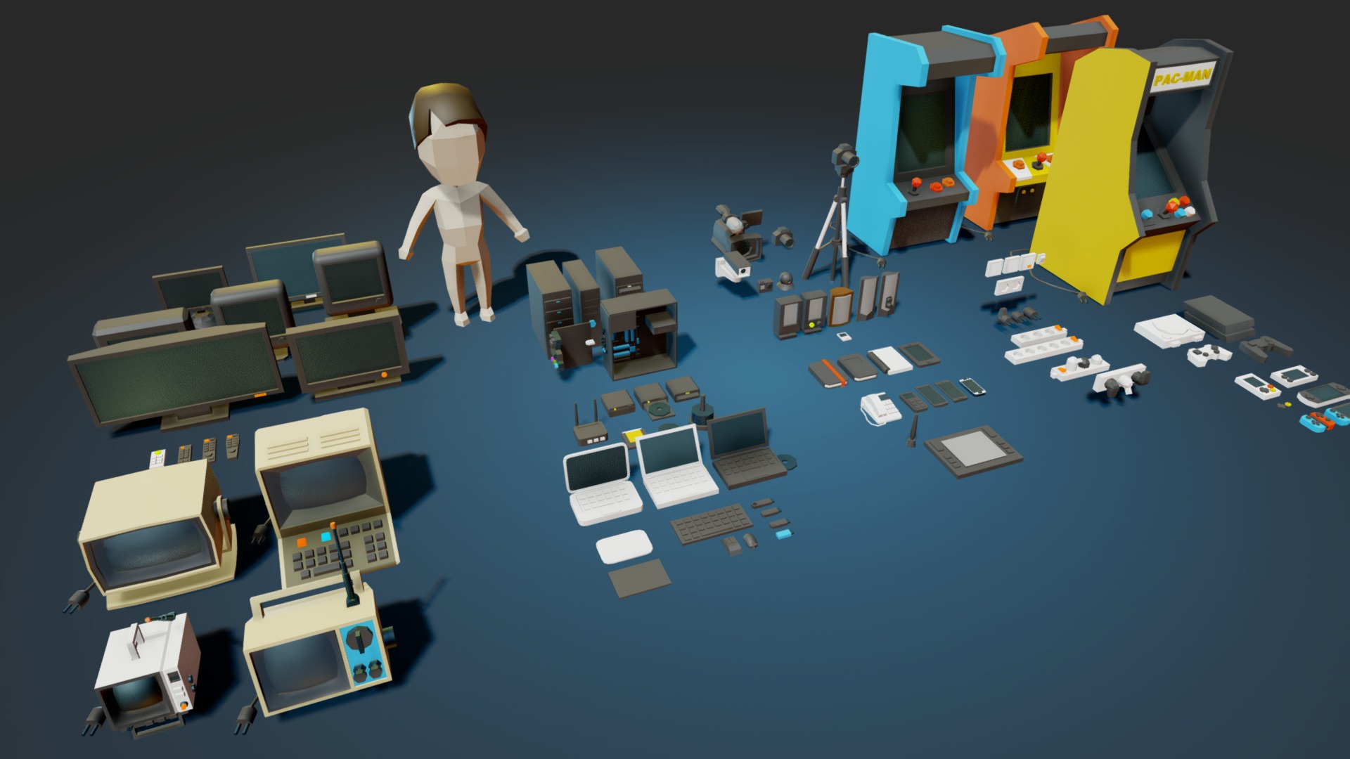 Assets Electronics - 3D model by Konstantin (@burunduk) [f906836 ...